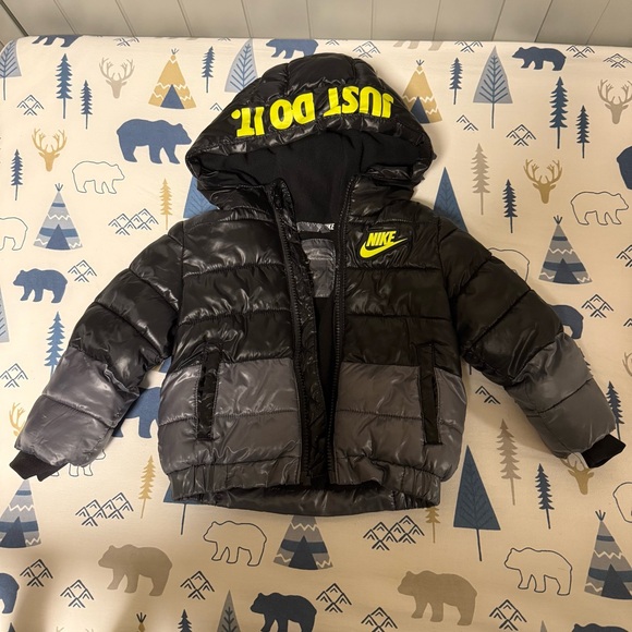 Nike | Jackets & Coats | Nike Just Do It Puffer Jacket | Poshmark